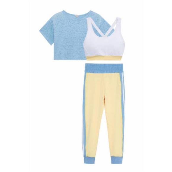 HABITUAL GIRL | Other | New Habitual Girl Girls Three Piece Color Block ...